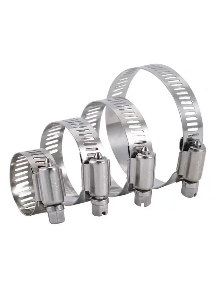 Abrazadera-de-acoplamiento-en-espiral-de-acero-inoxidable-304-10-piezas ...