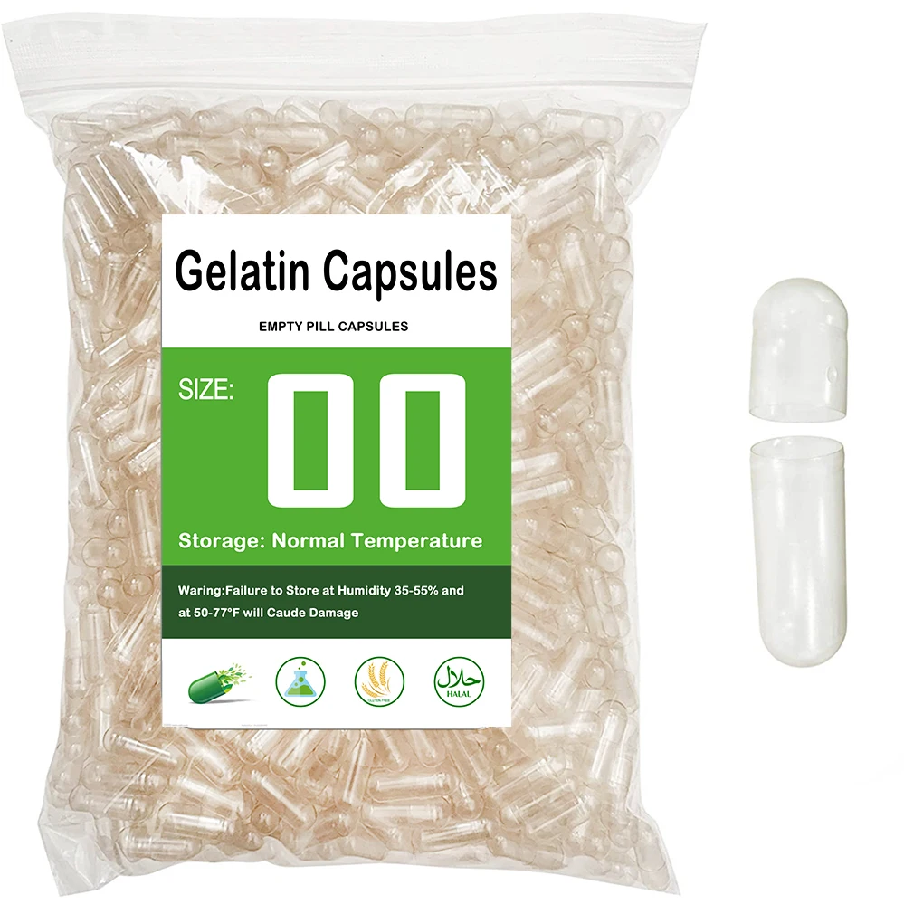 1000Pcs-000-00-0-Empty-Capsule-Clear-Hollow-Transparent-Hard-Gelatin ...