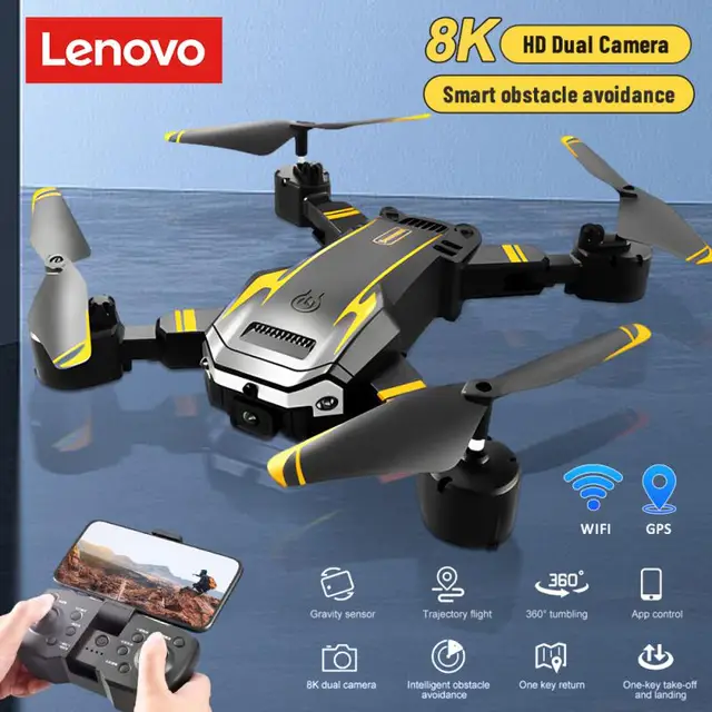 Lenovo G6Pro GPS Drone 5G Professional 8K HD Aerial Photography Omnidirectional Obstacle ...