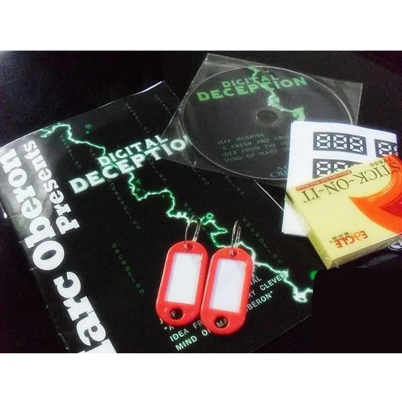 Digital-Deception-By-Marc-Oberon-Mental-Magic-Close-Up-Magic-Tricks ...