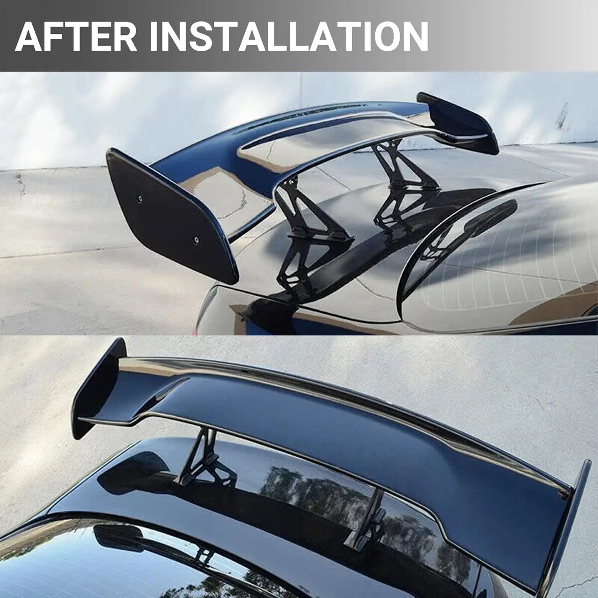 For-Three-box-sedan-Universal-Rear-GT-Spoiler-Adjustable-Racing-Trunk ...