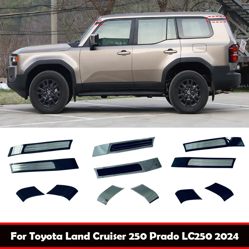 For-Toyota-Land-Cruiser-250-Prado-LC250-2024-Front-Rear-Window-A-Pillar ...