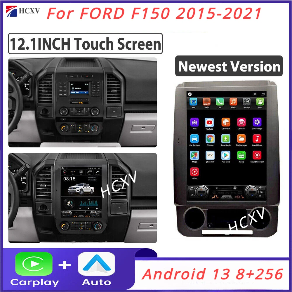 HCXV-12-1-inch-screen-car-stereo-radio-player-GPS-DSP-Android-13-for ...