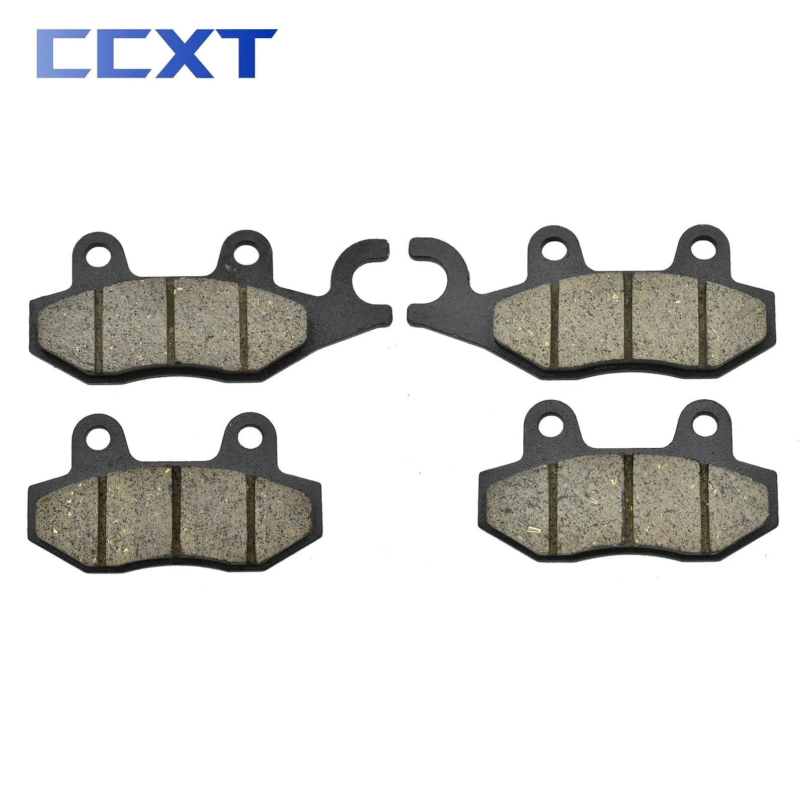 Motorcycle-Front-and-Rear-Brake-Pads-for-Yamaha-YFM700R-YFM-700R-Raptor ...