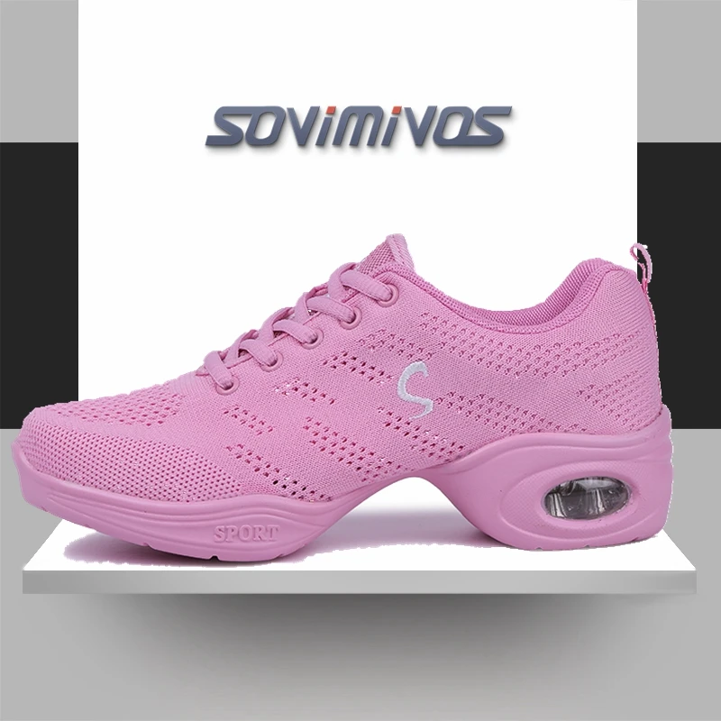 Women-Dance-Shoes-Female-Jazz-Dancing-Sneakers-Salsa-Ballroom-Modern ...