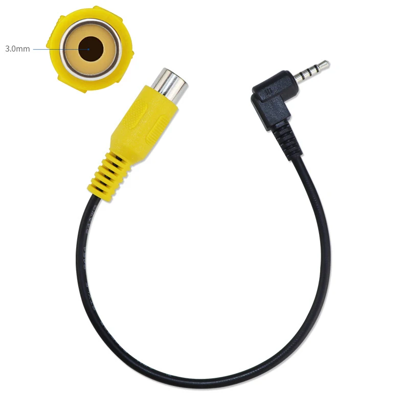 AV In Video Cable Adapter 2.5mm male AV Jack Male Plug To RCA Female ...