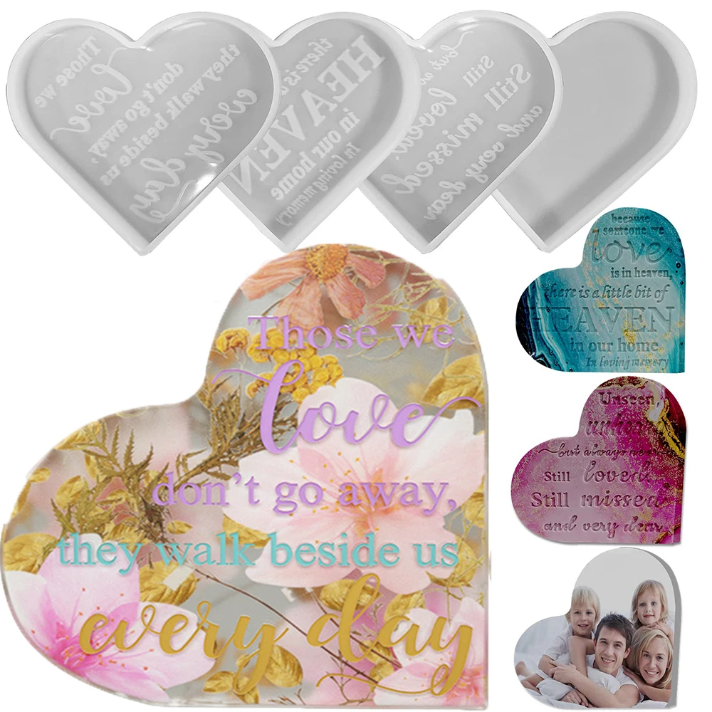 Crystal-Heart-Memorial-Sign-Resin-Molds-Letter-Coaster-Silicone-Mould ...