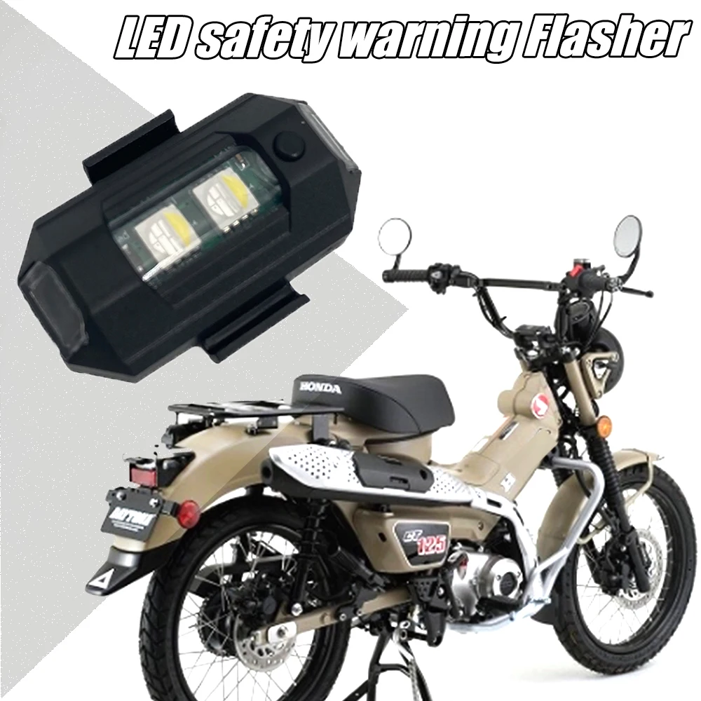 Huntercub LEDナイトライト,安全点滅,honda ct125 ct 125 2020 2021 2022| | - AliExpress