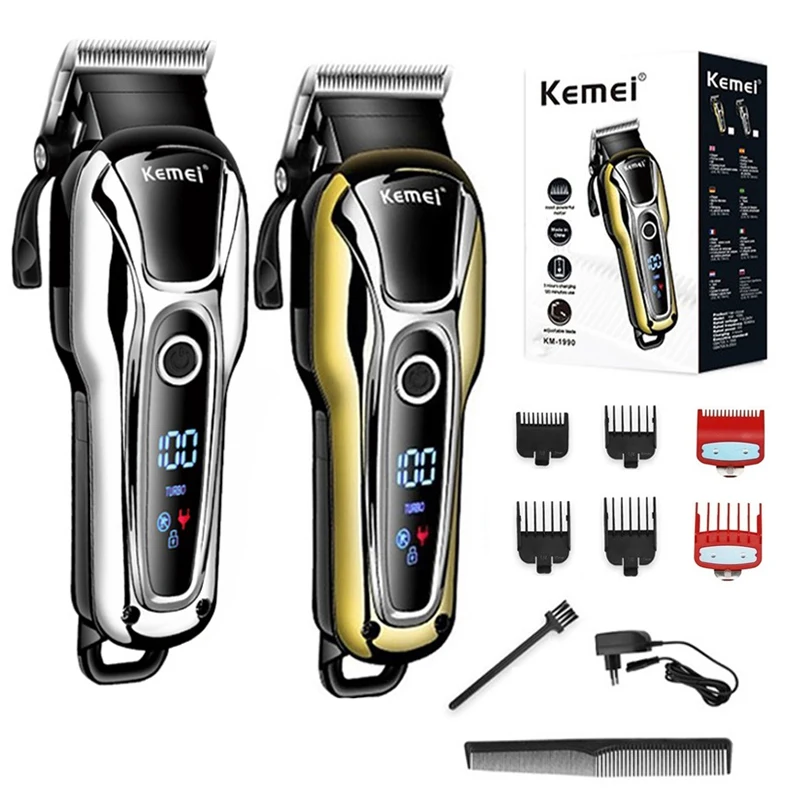 Barber shop hair clipper professional hair trimmer for men beard ...