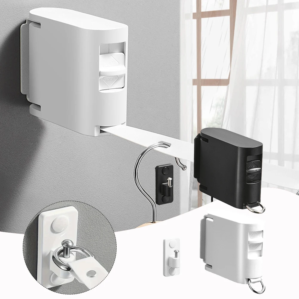 Indoor-Invisible-Clothesline-with-Hanger-Hole-Retractable-Clothesline ...