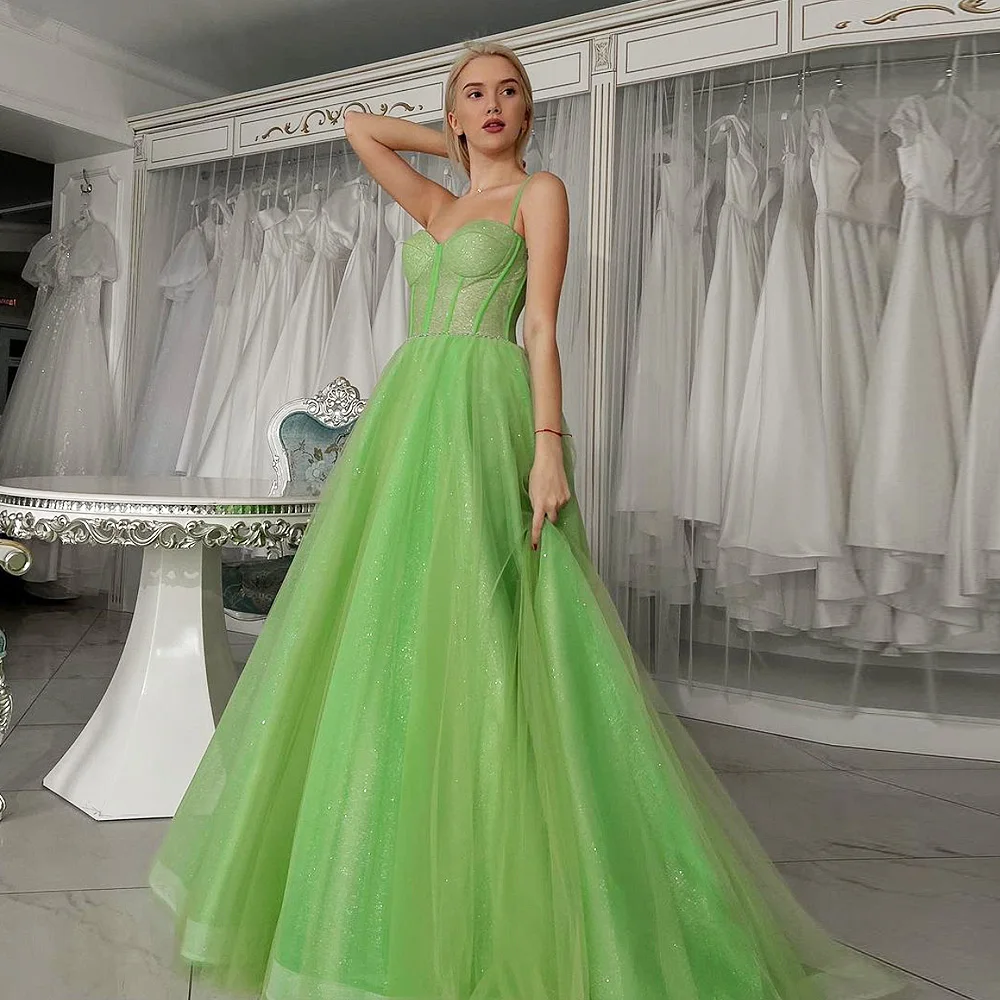 Bright Green Prom Dresses