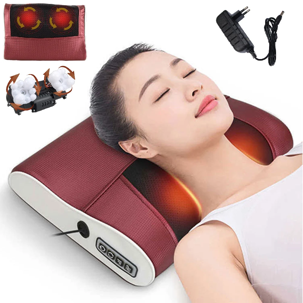 Shiatsu – Coussin Massant Relaxant, Mouvements, Appui-tête Avec ...