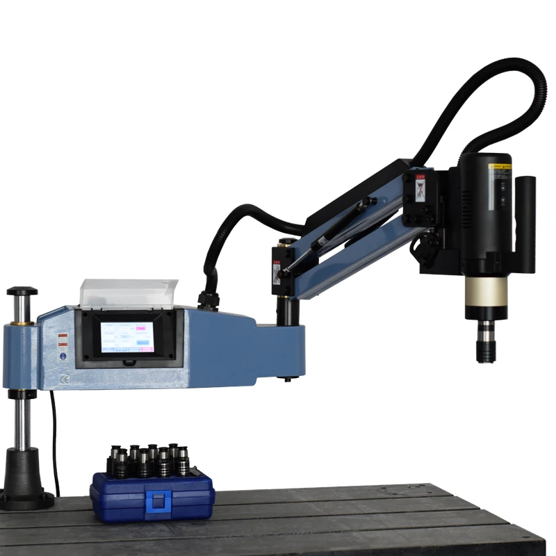 Moscow wareho M3-M16 CE CNC Electric Tapping Machine Servo Motor Drilling Flex Arm Automatic ...
