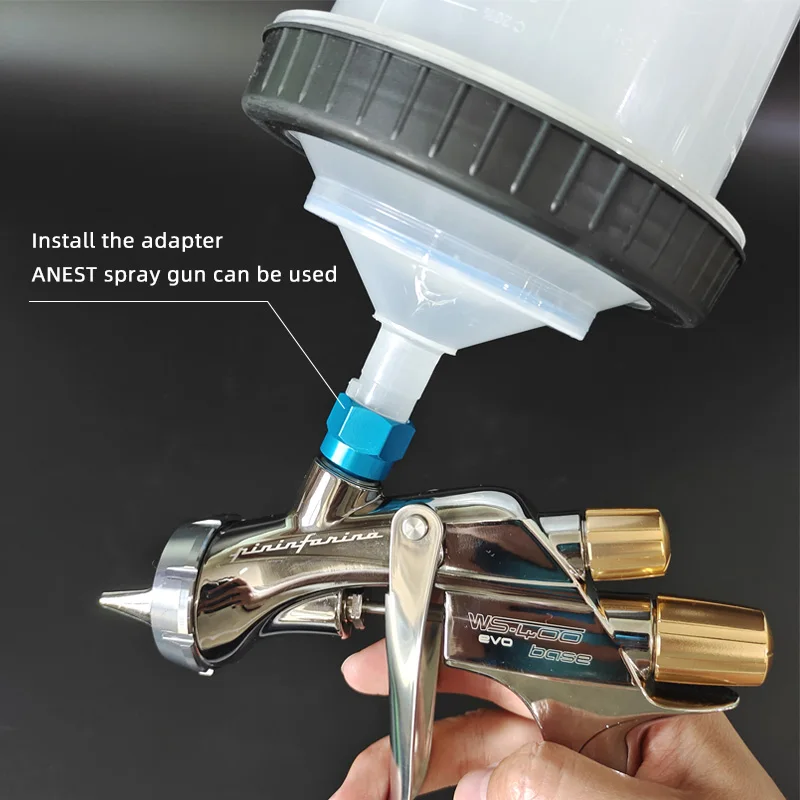 Disposable Disposable Spray Gun Upper Pot 600ml Capacity Suitable For ...