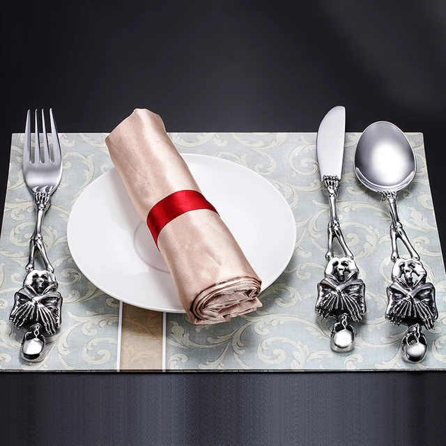 Gothic Knife And Fork Set