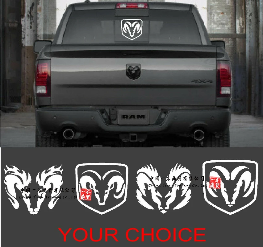 Vinyl-Decal-Sticker-Suitable-for-Dodge-Ram-Head-Stickers-your-trucks ...