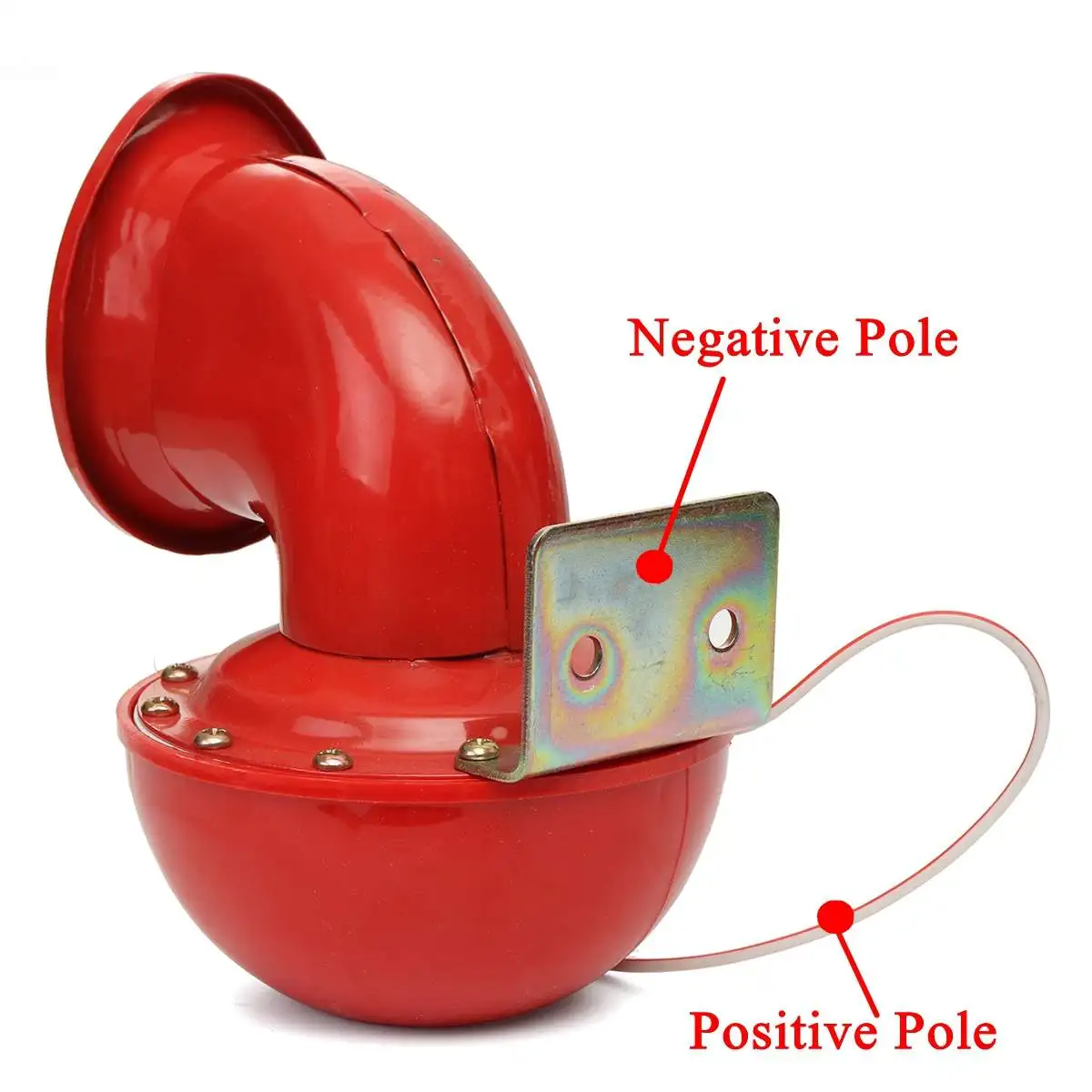 200DB-Car-Air-Snail-Bull-Horn-Loud-12V-Electric-Snail-Horn-Air-Horn ...