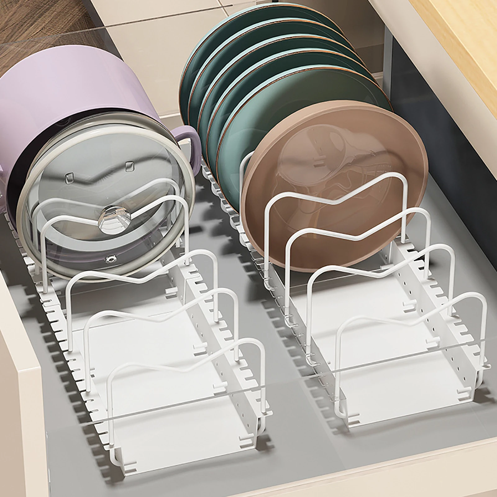 Estante-para-ollas-con-7-compartimentos-ajustables-organizador ...