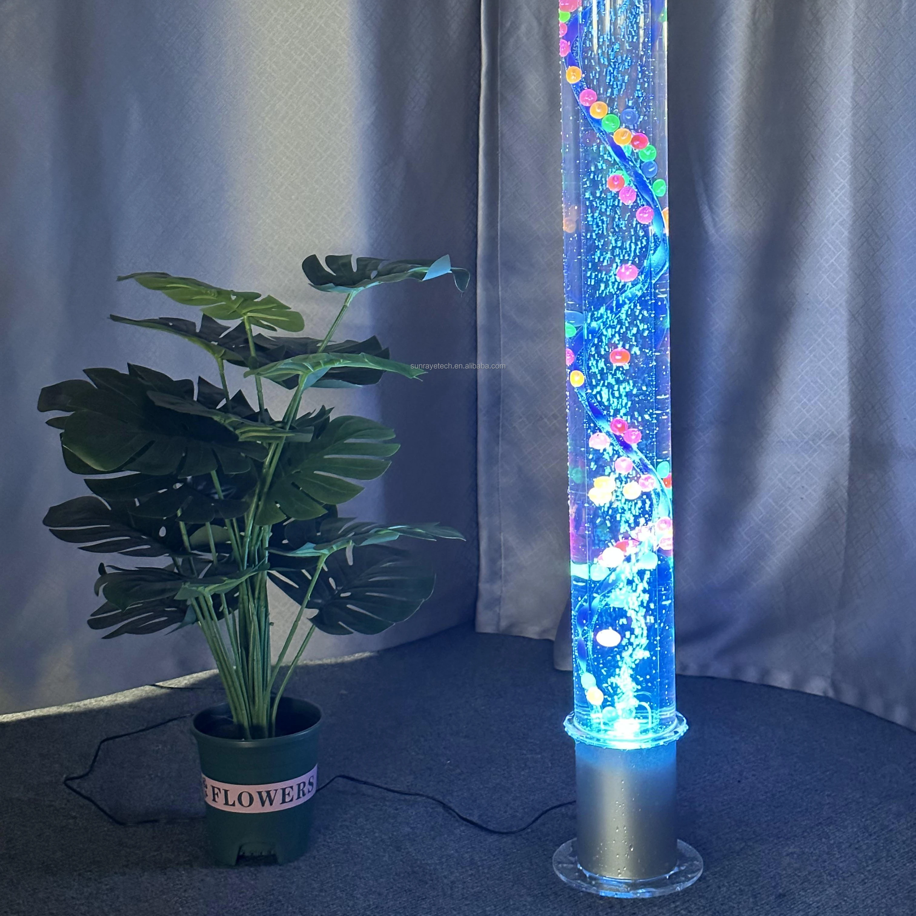 Floor-standing-LED-Bubble-Tube-Cylinder-water-bubble-tube-for-home ...