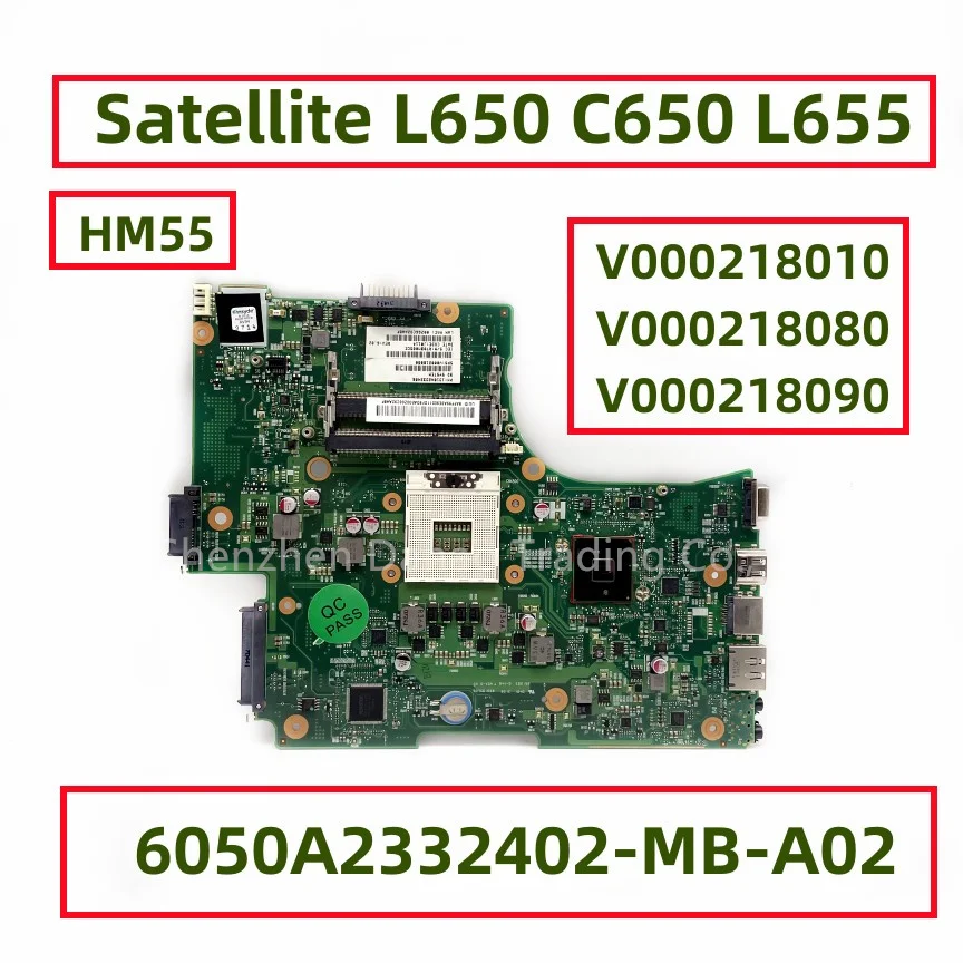 6050A2332402-MB-A02-For-Toshiba-Satellite-L650-C650-L655-Laptop ...