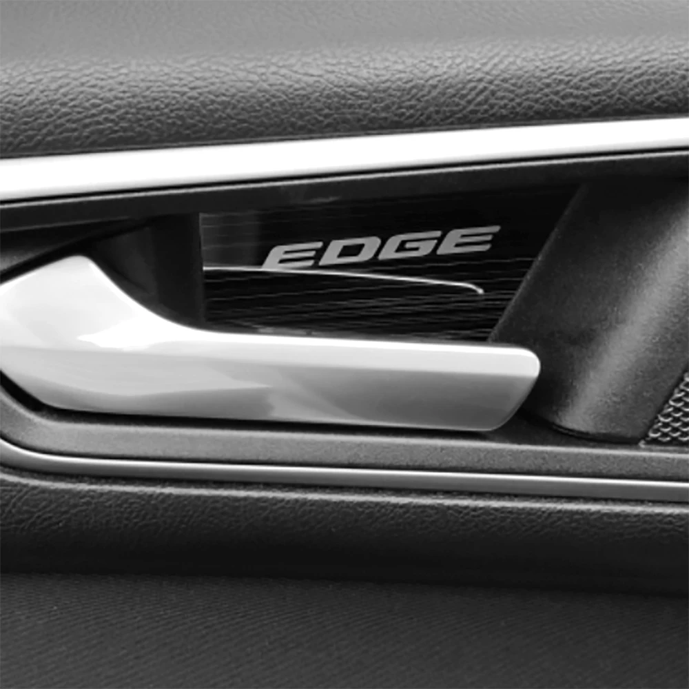 4pcs-Metal-Black-Interior-Door-Handle-Trim-Cover-Stickers-For-Ford-Edge ...