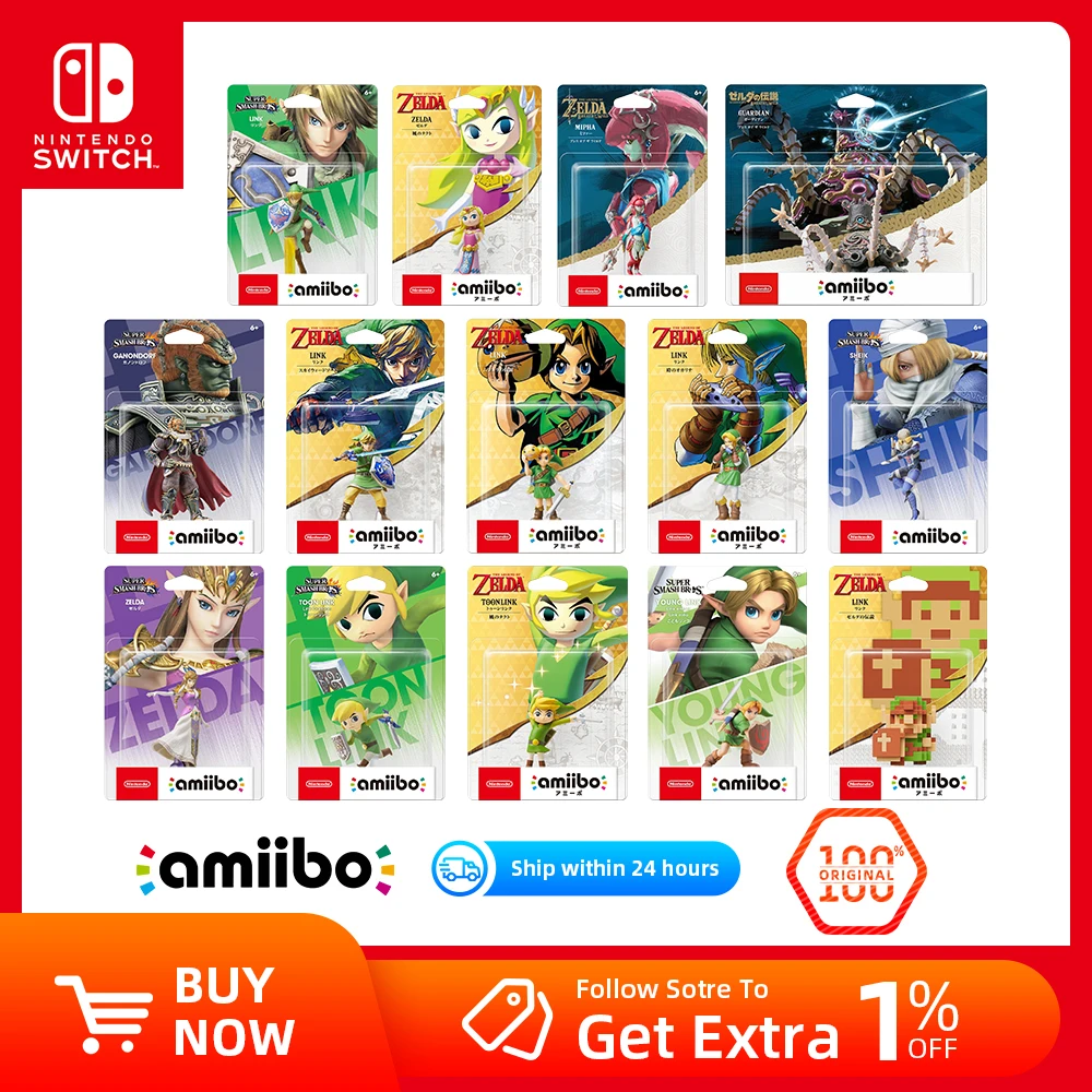 Nintendo-Switch-Amiibo-Figure-Legend-of-Zelda-Breath-of-the-Wild-Figure ...