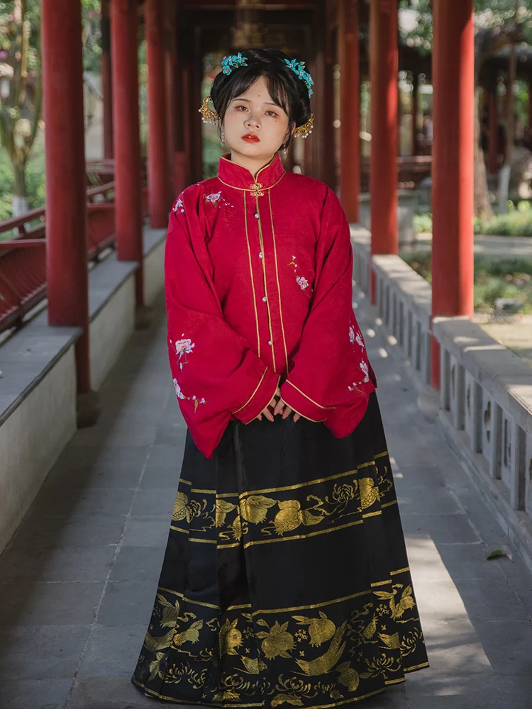 Large-size-Ming-Hanfu-Large-5XL-Horse-Skirt-Ma-Mian-Skirt-Traditional ...