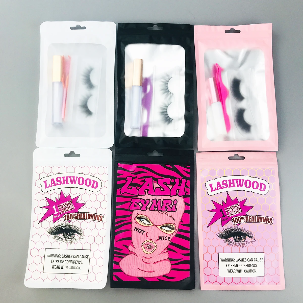 Lashwood-Lash-Bags-Customize-Logo-Sticker-Wholesale-Eyelash-Packaging ...