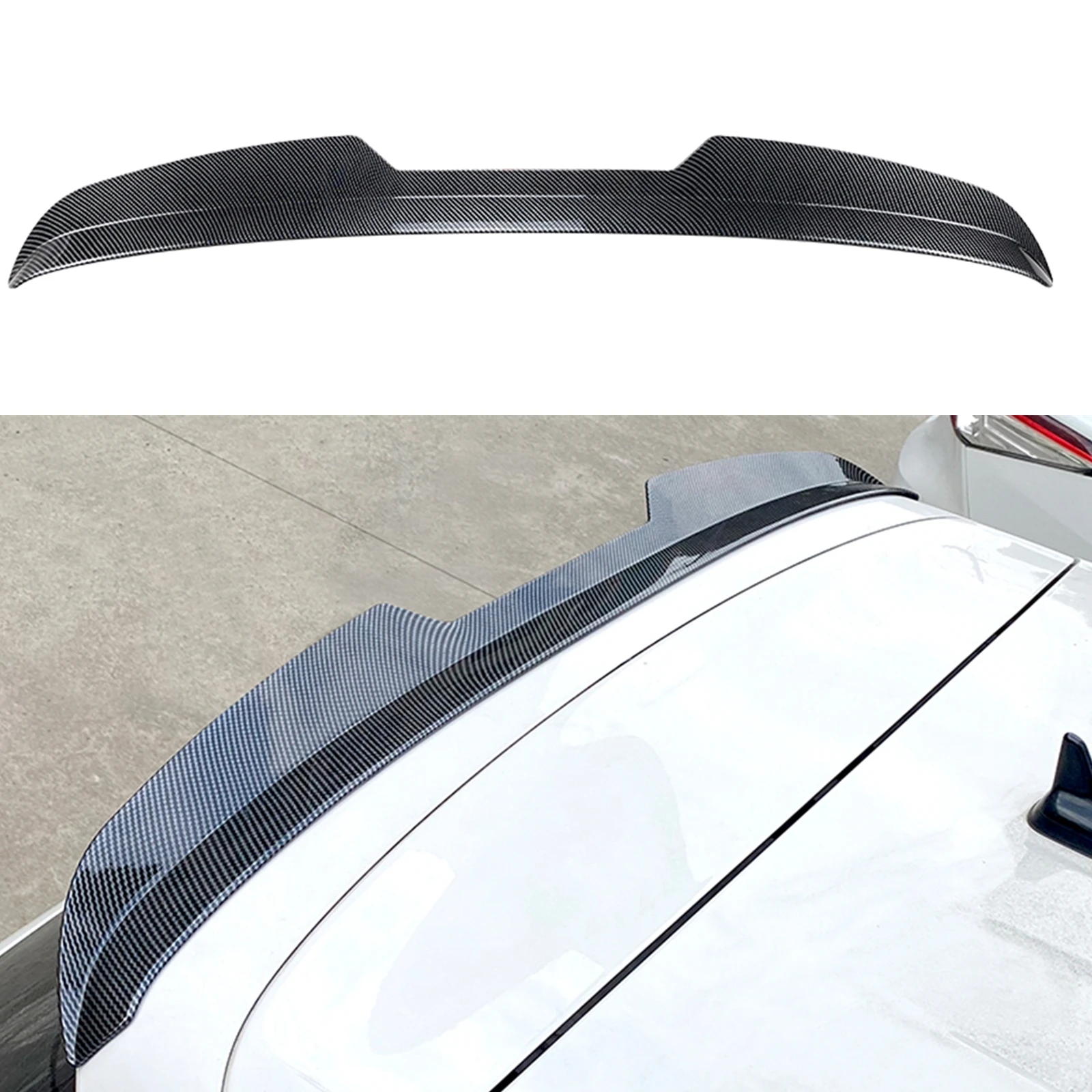 For-Volkswagen-Tiguan-R-Line-VW-Rline-2017-2023-Rear-Roof-Spoiler-Wing ...