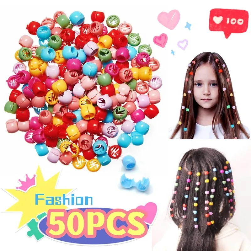 Mini-pinces-cheveux-color-es-pour-filles-fabricant-de-tresses-perles ...