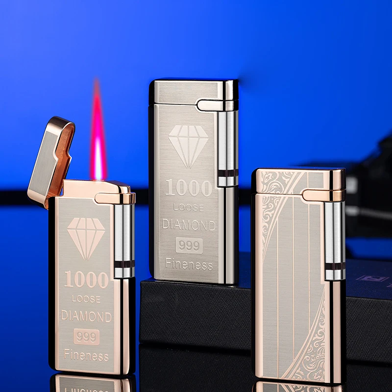 Creative-Lighter-Personality-Battery-Ignition-Windproof-Lighter ...