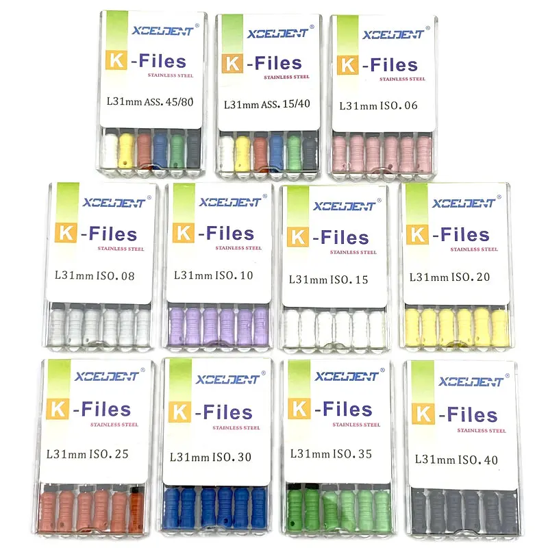 6-unids-set-de-limas-K-para-laboratorio-Dental-de-31mm-limas-para ...
