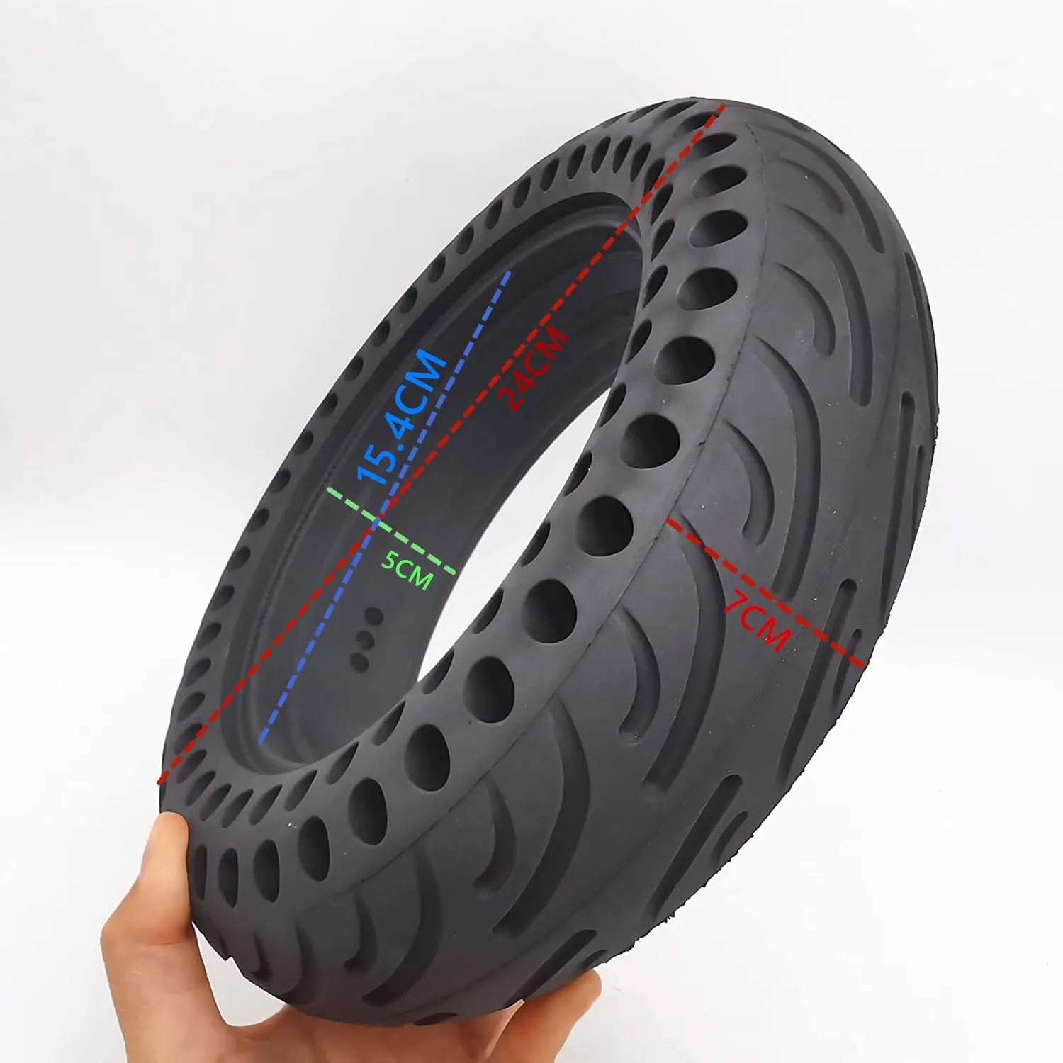 10x2-75-Solid-Tire-85-65-6-5-Double-Row-Honeycomb-Tire-for-Kugoo-G ...