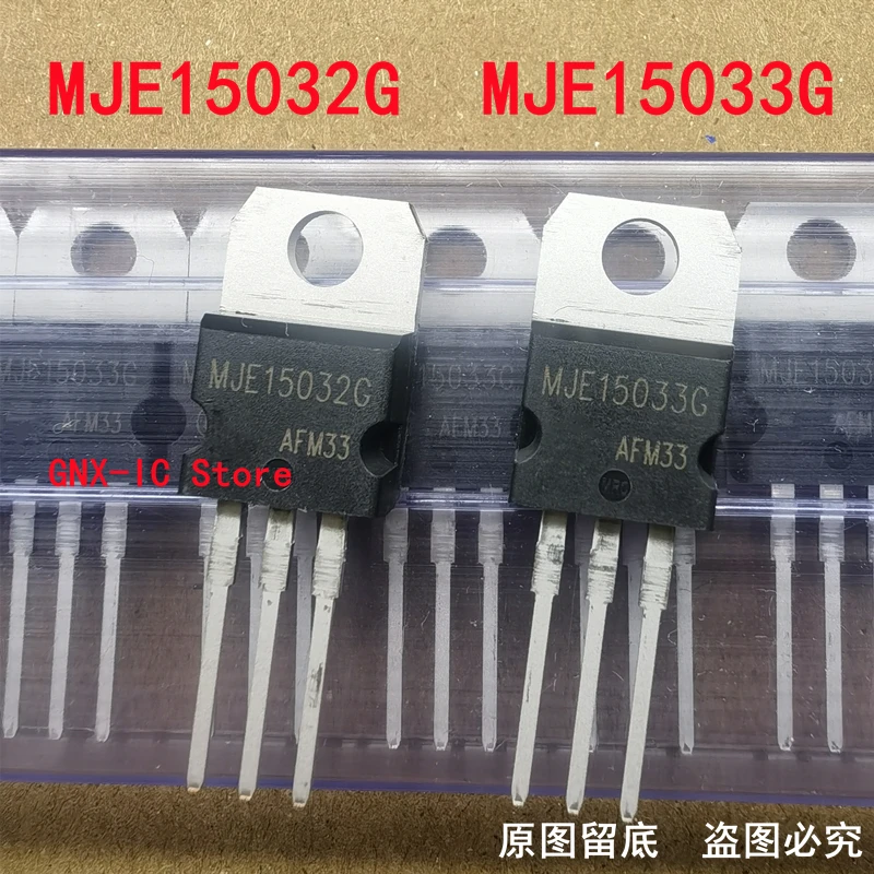 10Pairs-Original-New-Iimported-MJE15032G-MJE15033G-MJE15032-MJE15033-TO ...