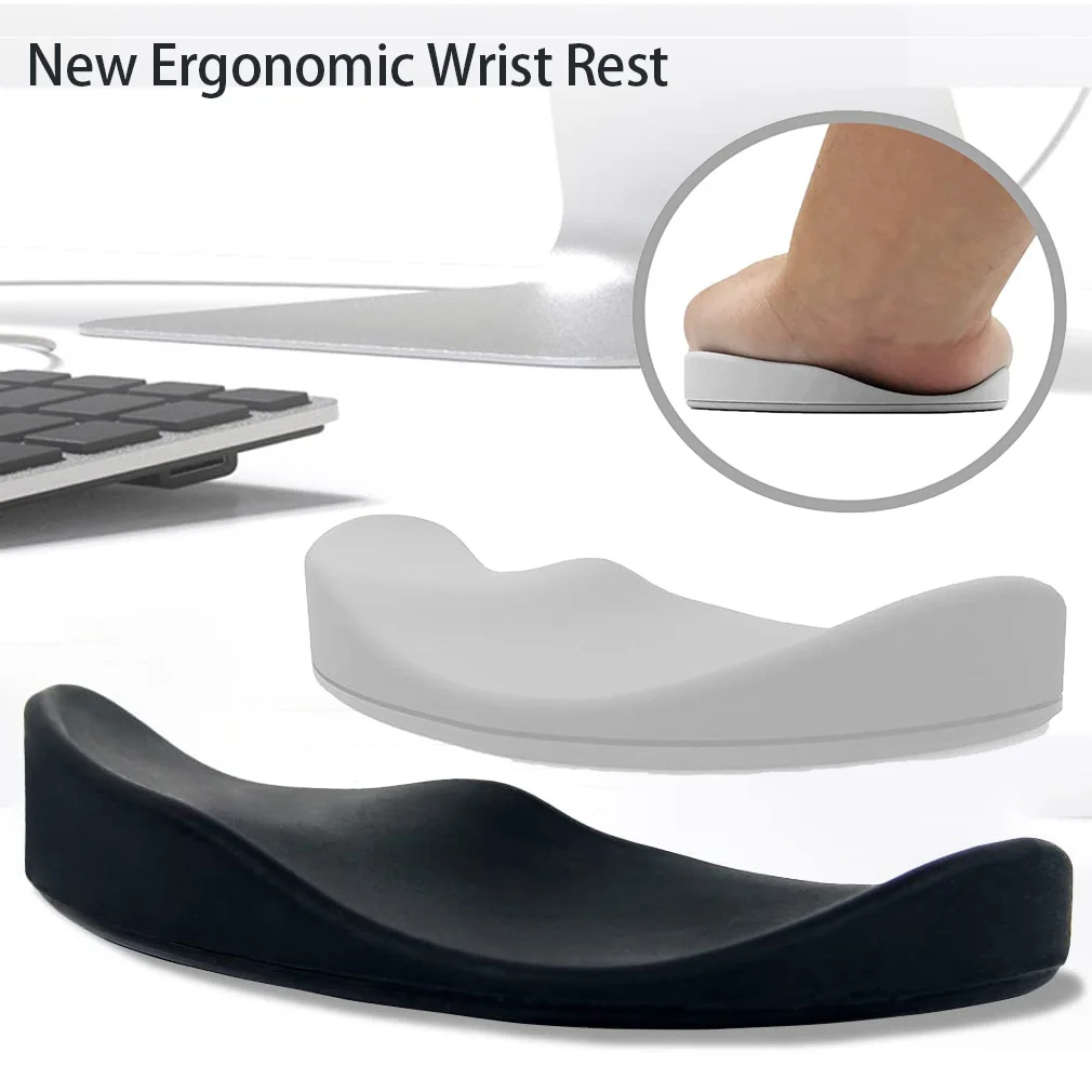 New Ergonomic Mouse Wrist Rest Palm Wrist Support Pad Relief Sliding ...