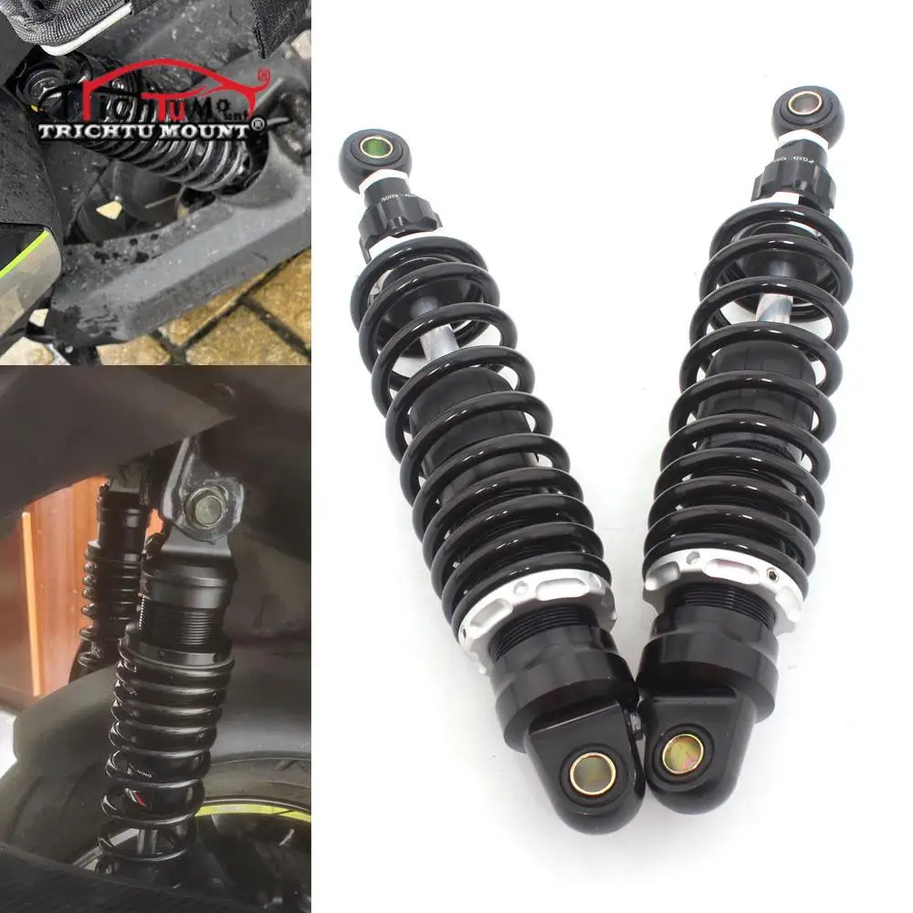 Universal-Black-Motorcycle-Rear-Shock-Absorber-Damping-Adjustable-320MM ...