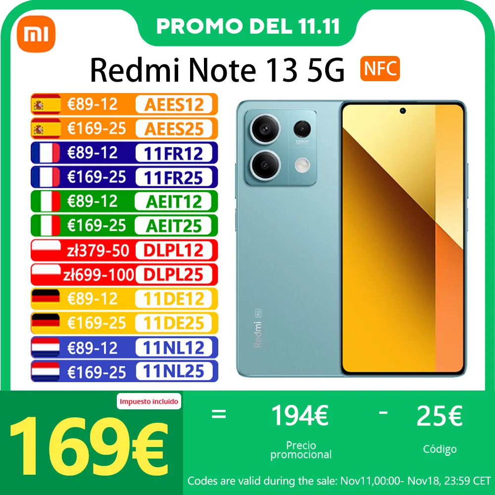 Xiaomi-Redmi-Note-13-5G-smart-phones-NFC-MediaTek-dimension-6080-120HZ ...