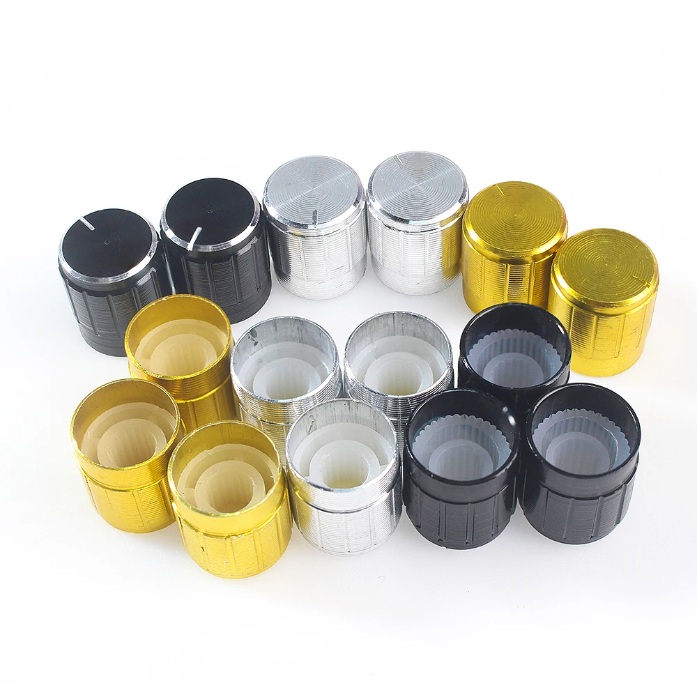 15PCS-Metal-Knob-Cap-15x17MM-Adjustable-WH148-Potentiometer-knob-cap ...