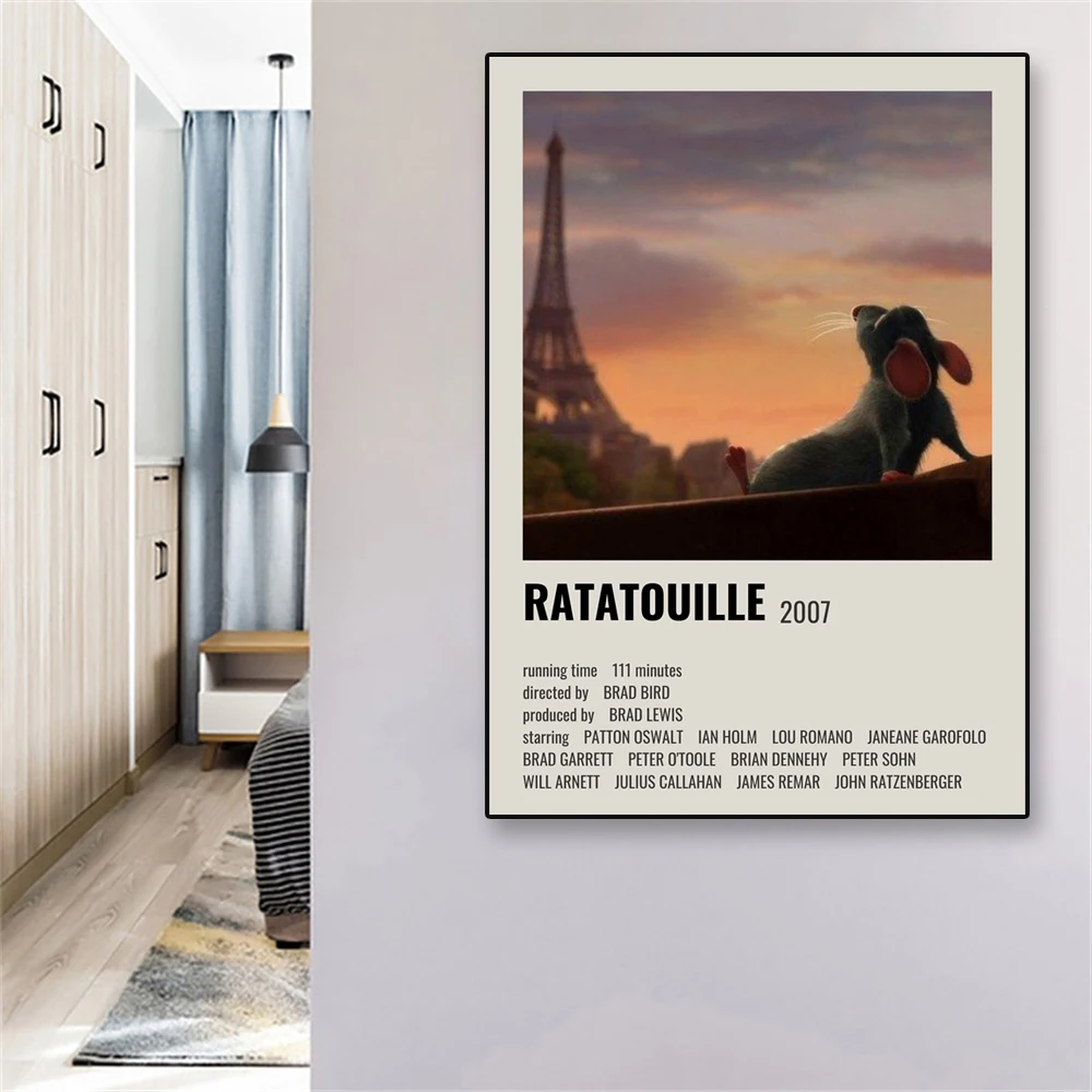 Ratatouille Pixar Poster