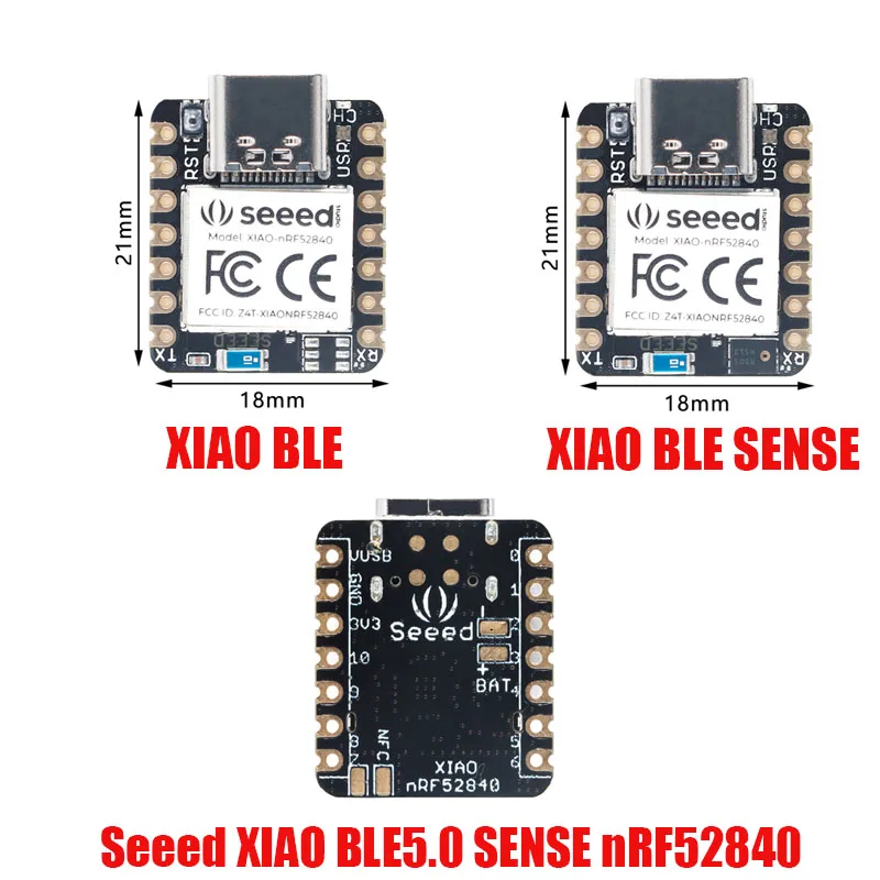 Seeeduino XIAO Kompatibel dengan Bluetooth BLE 5.0 NRF52840 Modul Papan ...