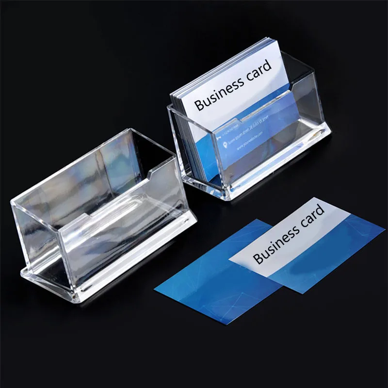 Acrylic Sign Holder Business Card Storage Price Tag Display Business ...