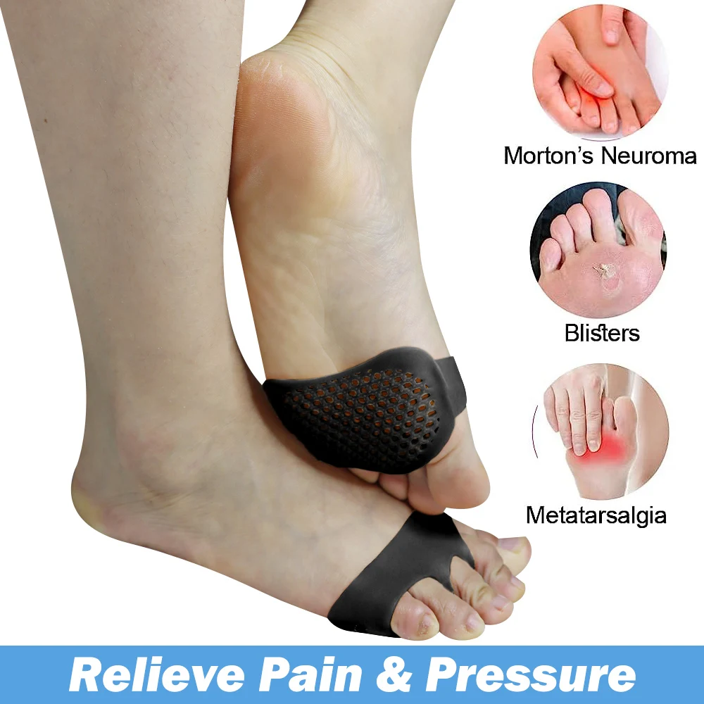 Dudley Morton silicone Metatarsal Pads For Morton s Neuroma Callus Relief 2pcs