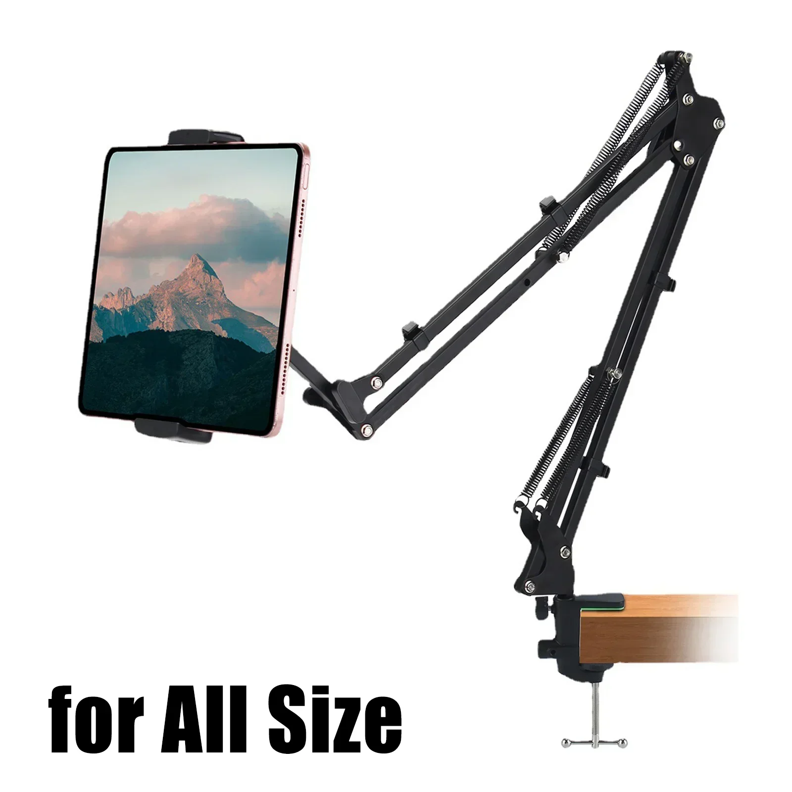 High-quality-metal-desktop-tablet-bracket-long-arm-tablet-bracket-clip ...