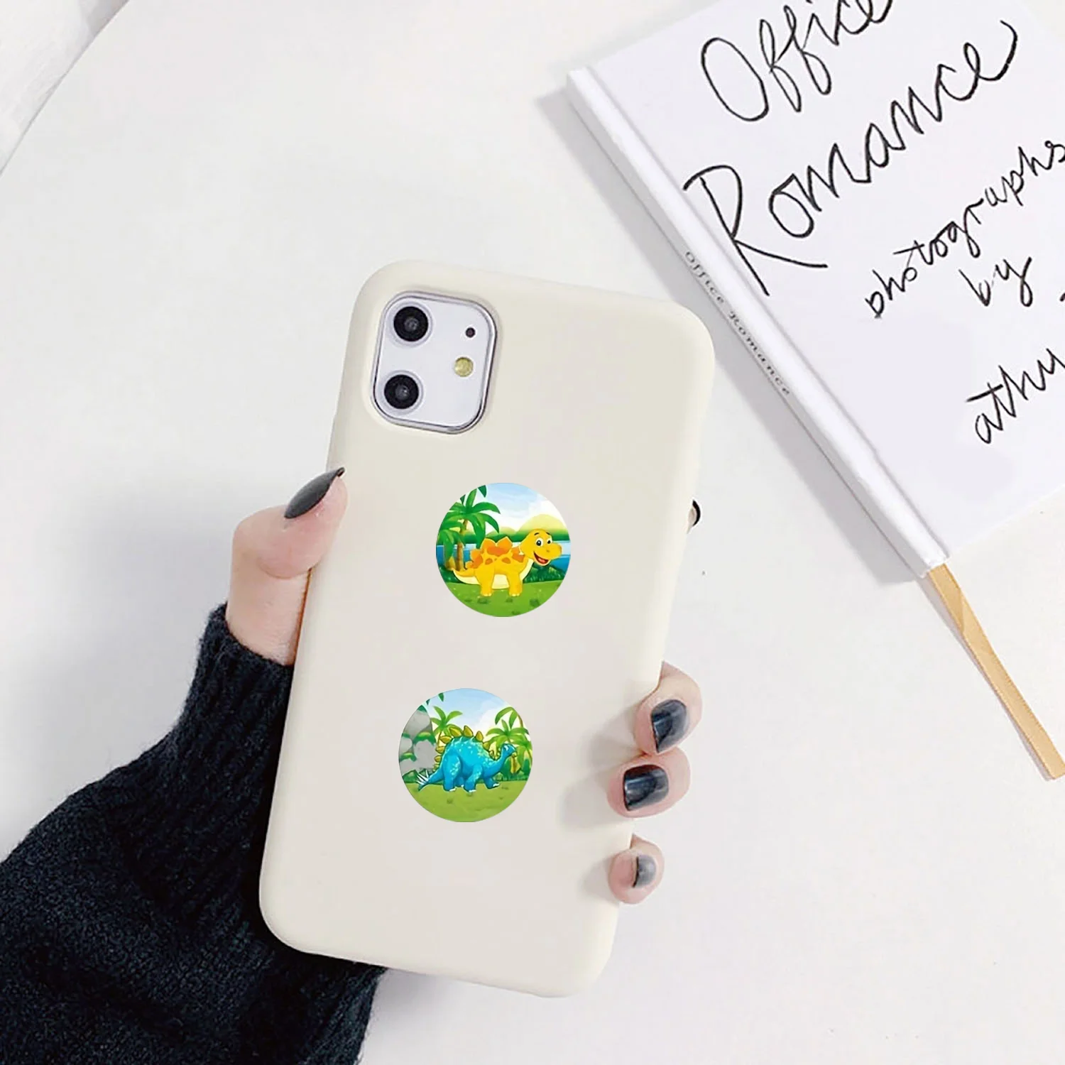 DinoFun 500 pegatinas infantiles – Pegatinas de dinosaurios de dibujos ...