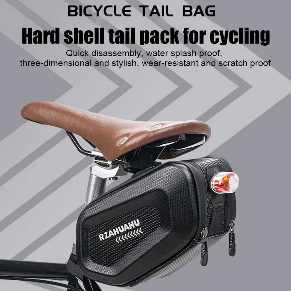 RZAHUAHU-2-5L-Large-Capacity-Seatpost-Storage-Bag-Bike-Seat-Tail-Rear ...