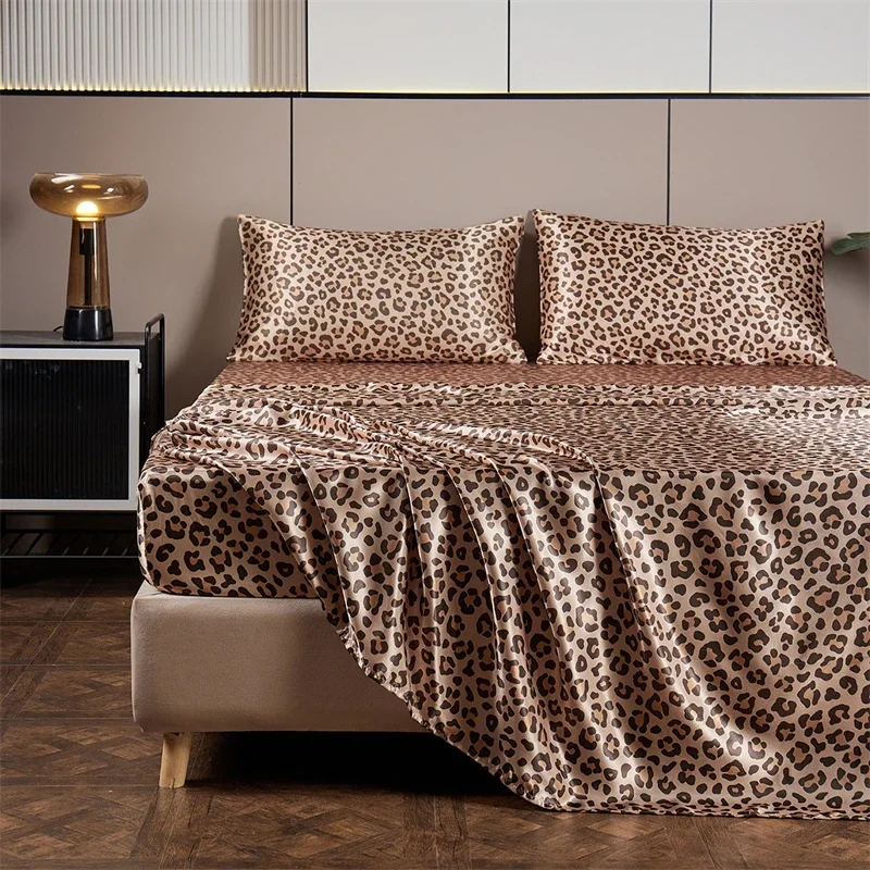 Leopard print sheets store