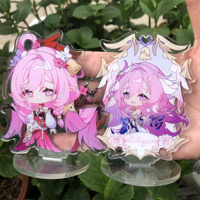 Honkai Impact 3 Elysia Stand Plate Cartoon Cosplay Figure Character ...