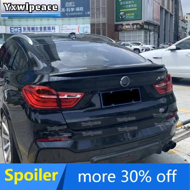 For-Bmw-F26-X4-Spoiler-2015-2016-2017-2018-ABS-Material-P-Style-Rear ...