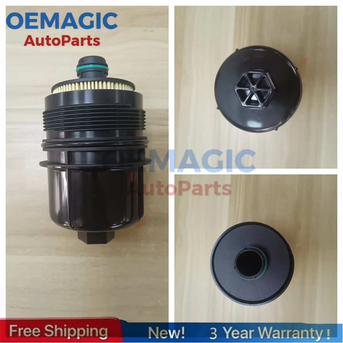 68507598AA 68498720AA Engine Oil Filter for Ram 1500 DT Jeep Gladiator ...