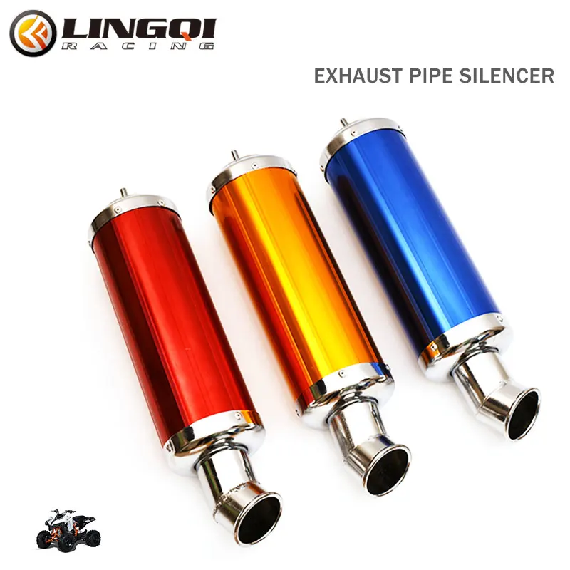 LYNNCHI-Motorcycle-Exhaust-Funnel-And-Muffler-Pipe-Silencer-For-125cc ...
